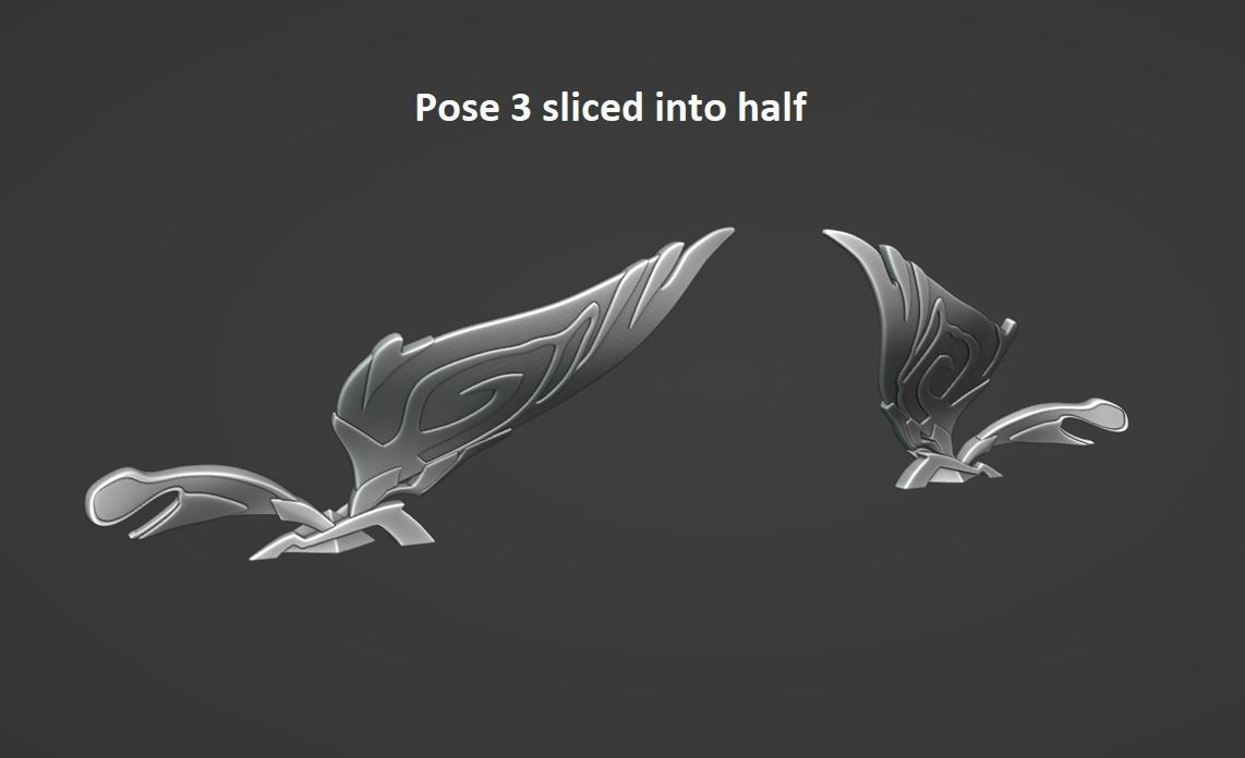 Anemo Crystalfly -- Genshin Impact Decoration -- 3D Print Ready 3D ...