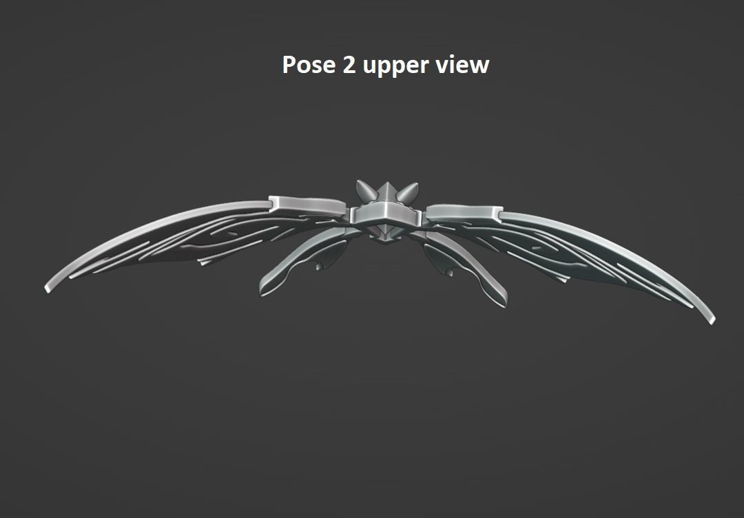 Anemo Crystalfly -- Genshin Impact Decoration -- 3D Print Ready 3D ...