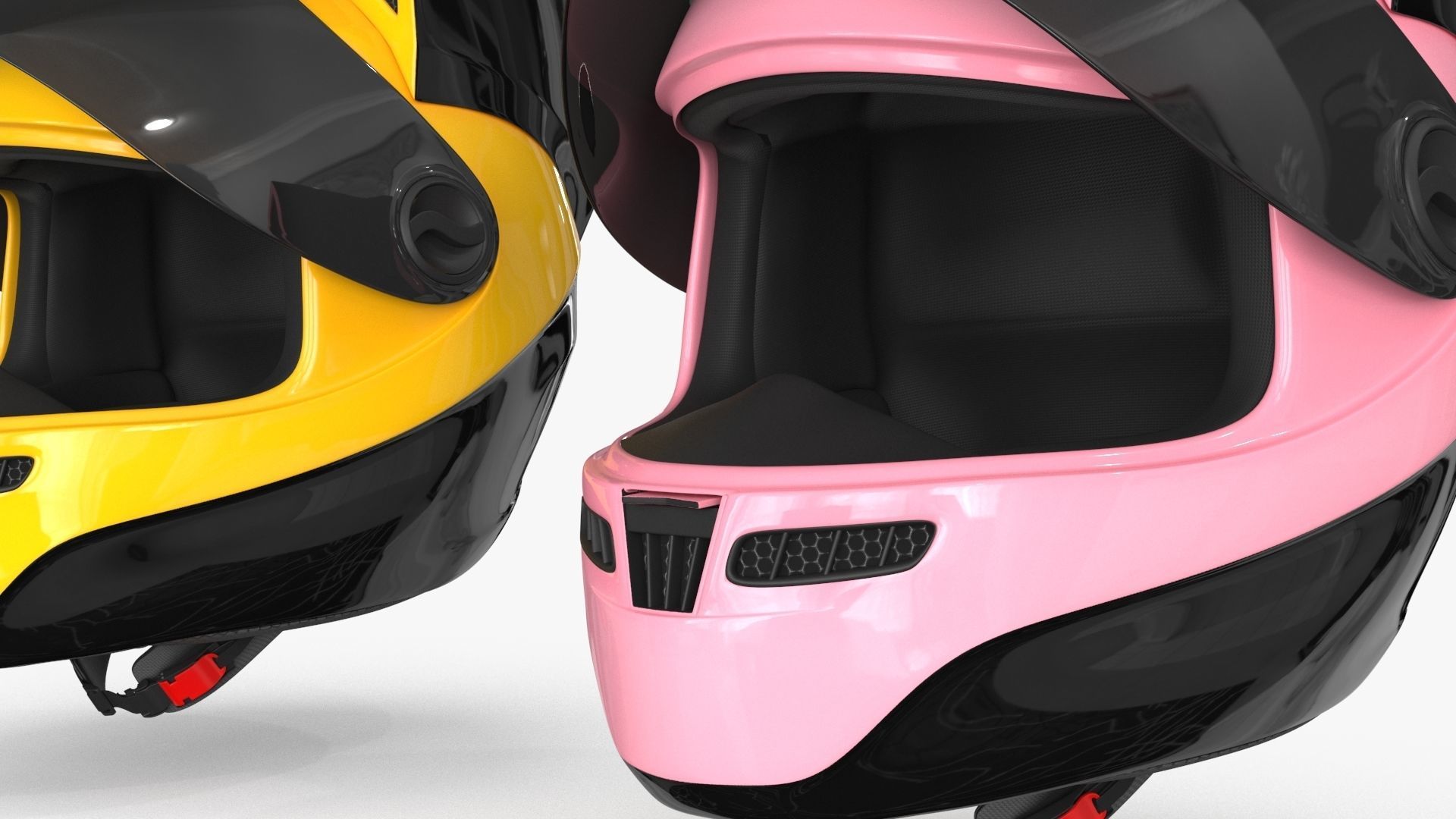 3D model Motorcycle Helmet 2 colors VR / AR / low-poly | CGTrader