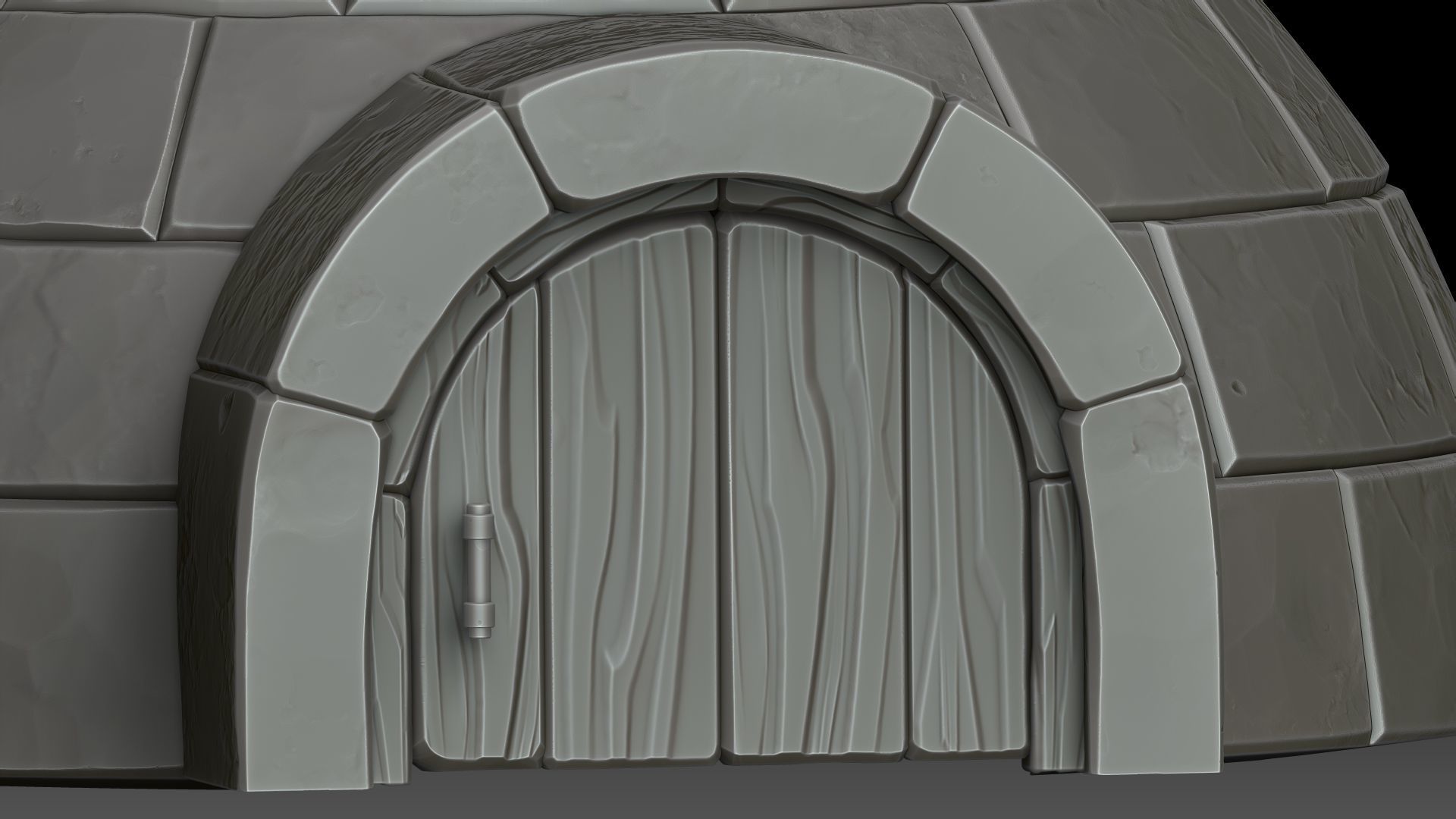 stylized igloo 3D model | CGTrader