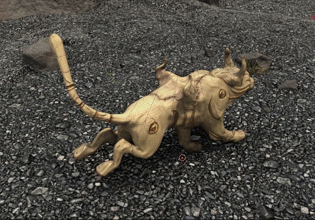 3D model Alien Creature - Female Lion VR / AR / low-poly | CGTrader