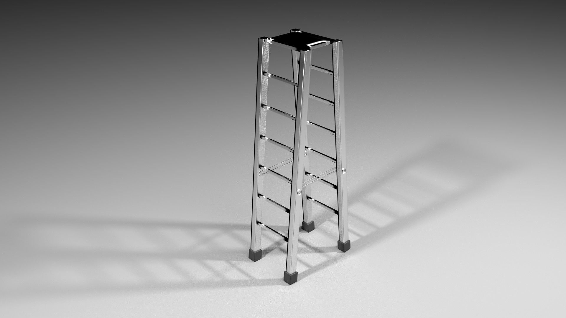 Ladder - Platform 3D model | CGTrader