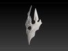 Death Knight 3D Mask - Lich King Arthas Warcraft helmet 3D model 3D ...