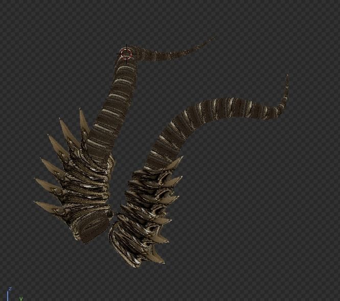 Demon Horns 3D model | CGTrader