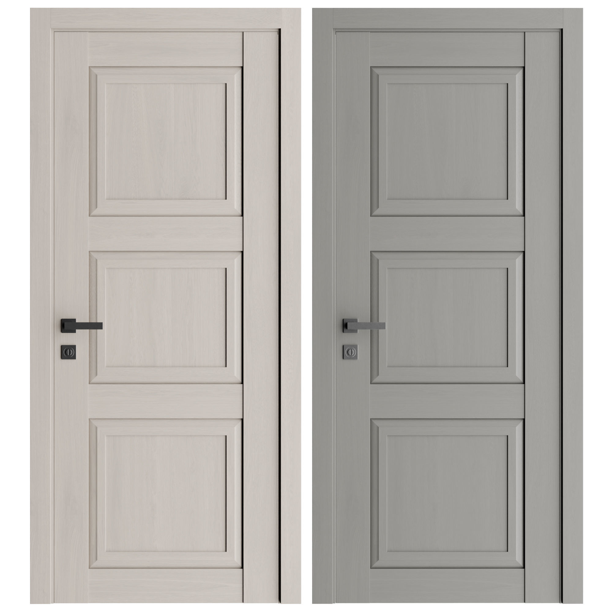 Interior doors ATLANTIC A001 3D model | CGTrader
