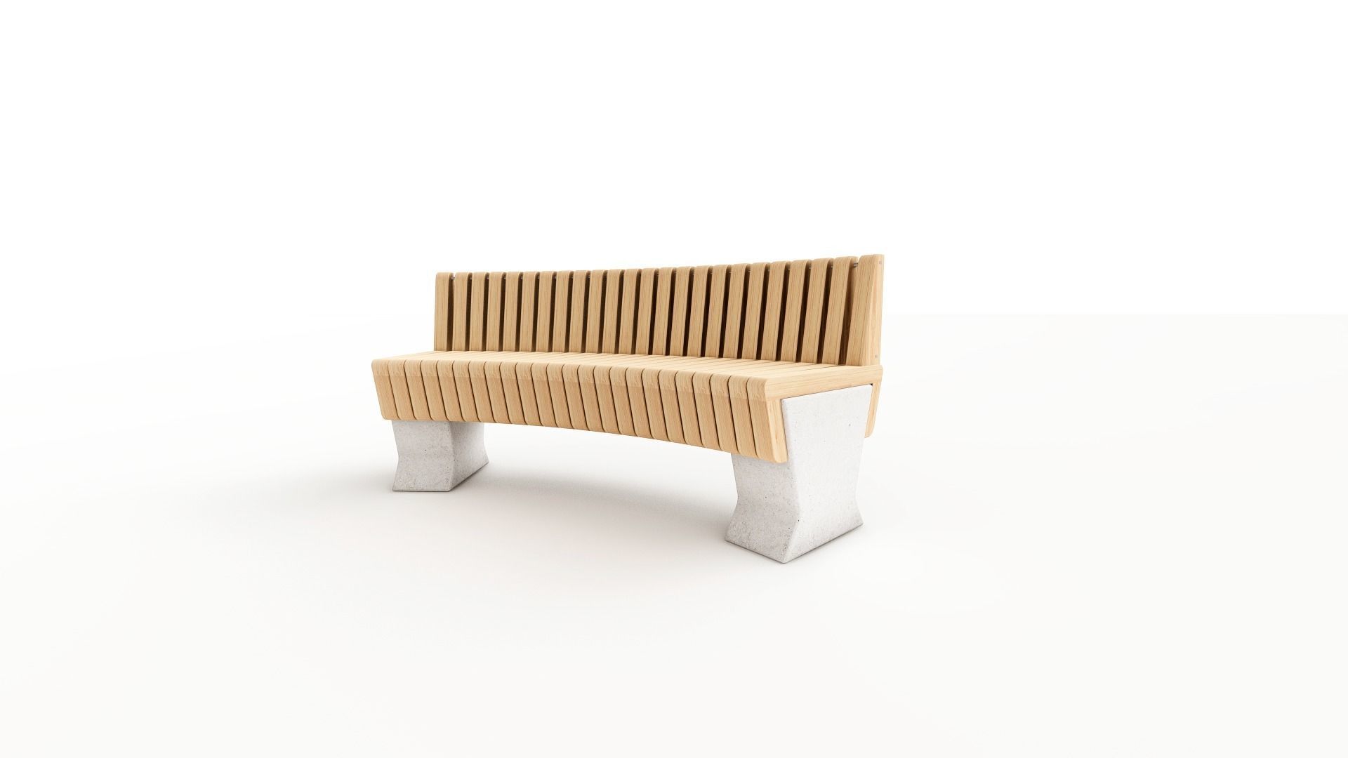 Modular benches 01 3D model | CGTrader
