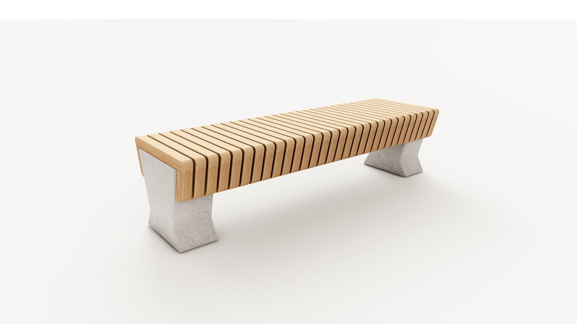 Modular benches 01 3D model | CGTrader