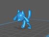 Riolu pokemon 3D print model 3D model 3D printable | CGTrader