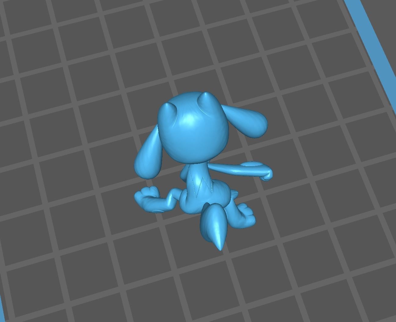 Riolu pokemon 3D print model 3D model 3D printable | CGTrader