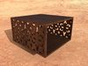 Rectangular Log Coffee Table 3D model 3D model | CGTrader