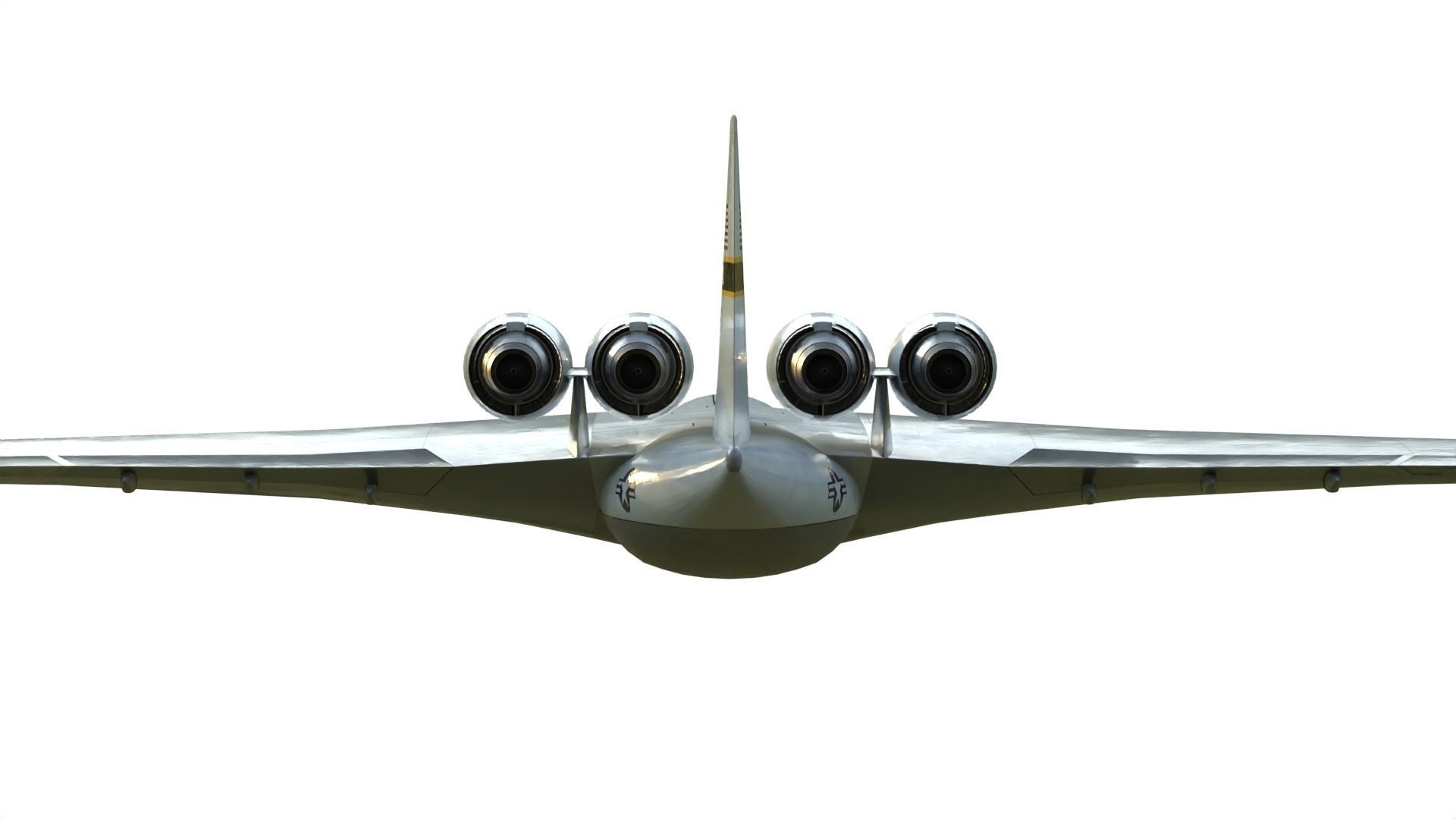 Lockheed CL-1201 nuclear powered aircraft 3D model | CGTrader