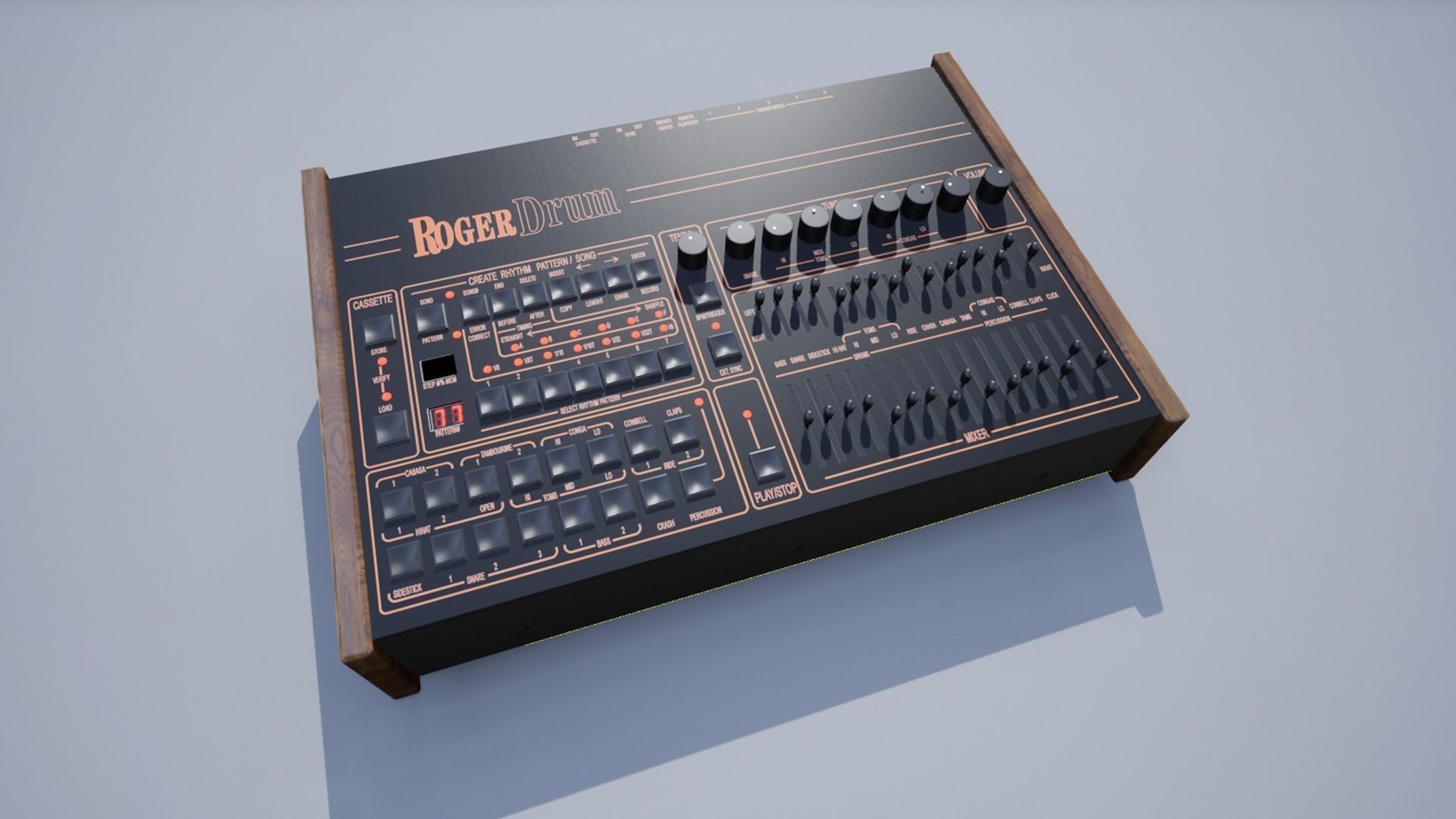 Synthesizers Collection FBX 3D models 3D model | CGTrader