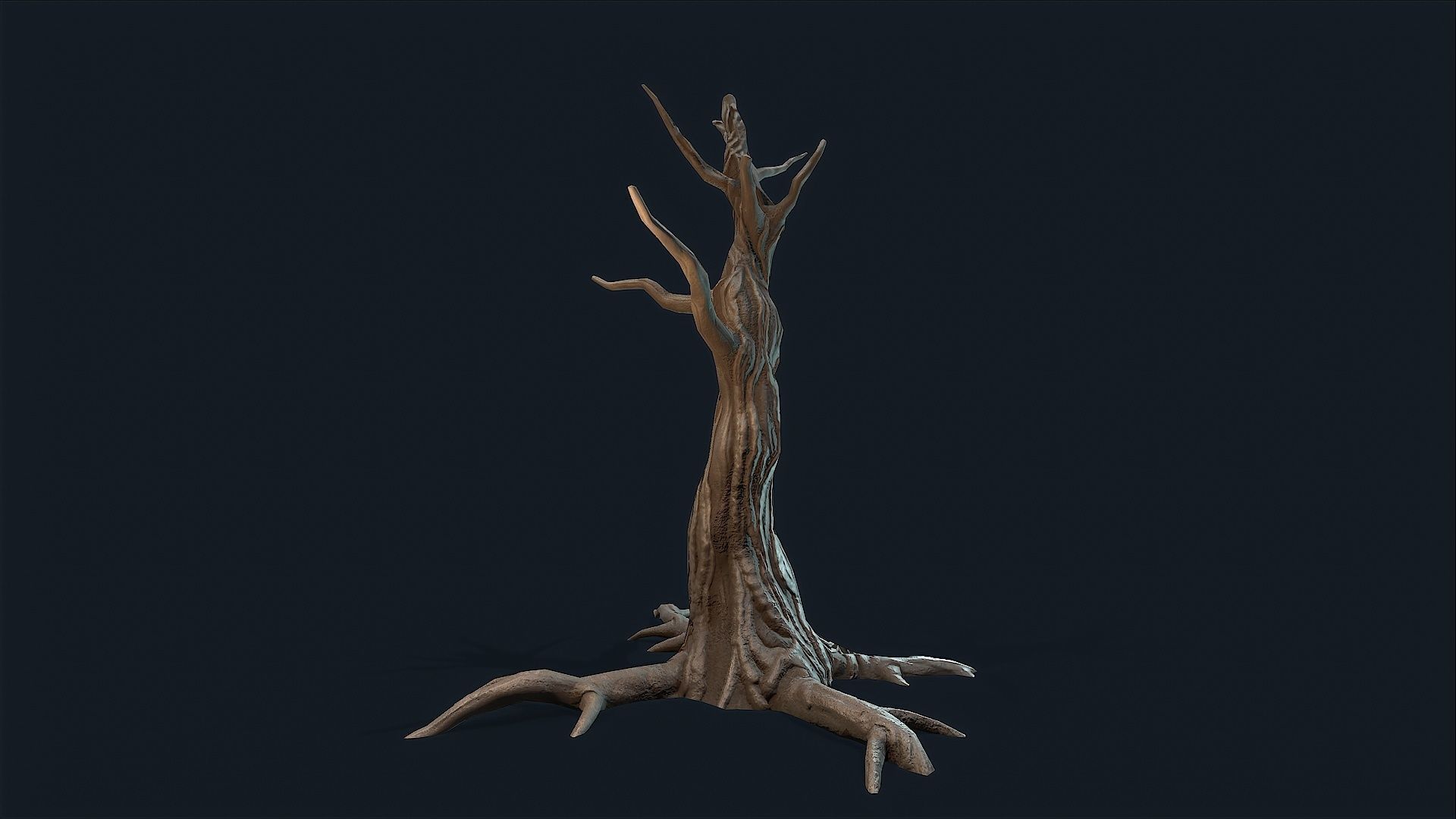 3D model Swamp Dead Tree VR / AR / low-poly | CGTrader