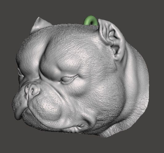 llavero exotic bully giagi 3D model 3D printable | CGTrader