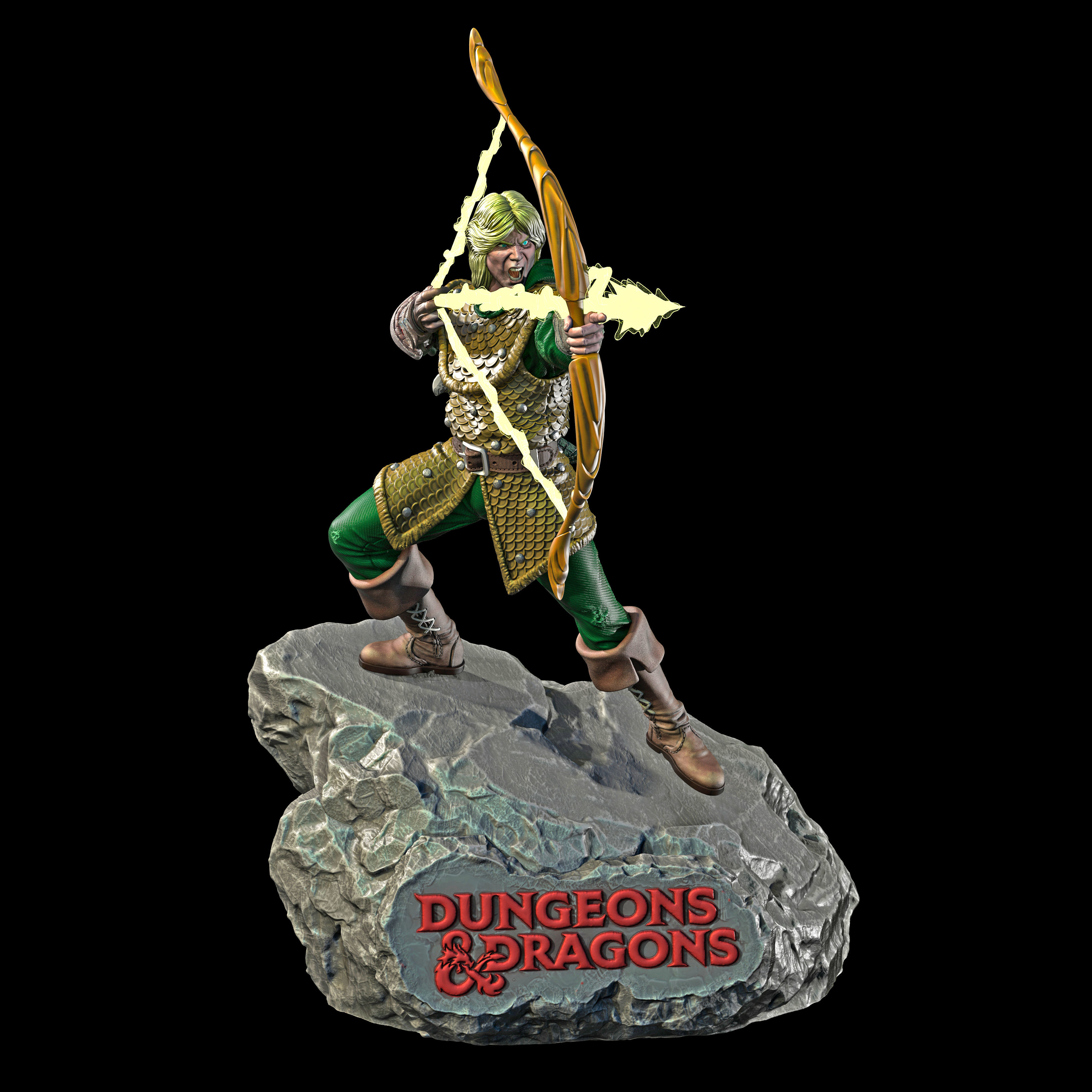 Hank Dungeons and Dragons Animated Fanart Series for 3D Print 3D model ...
