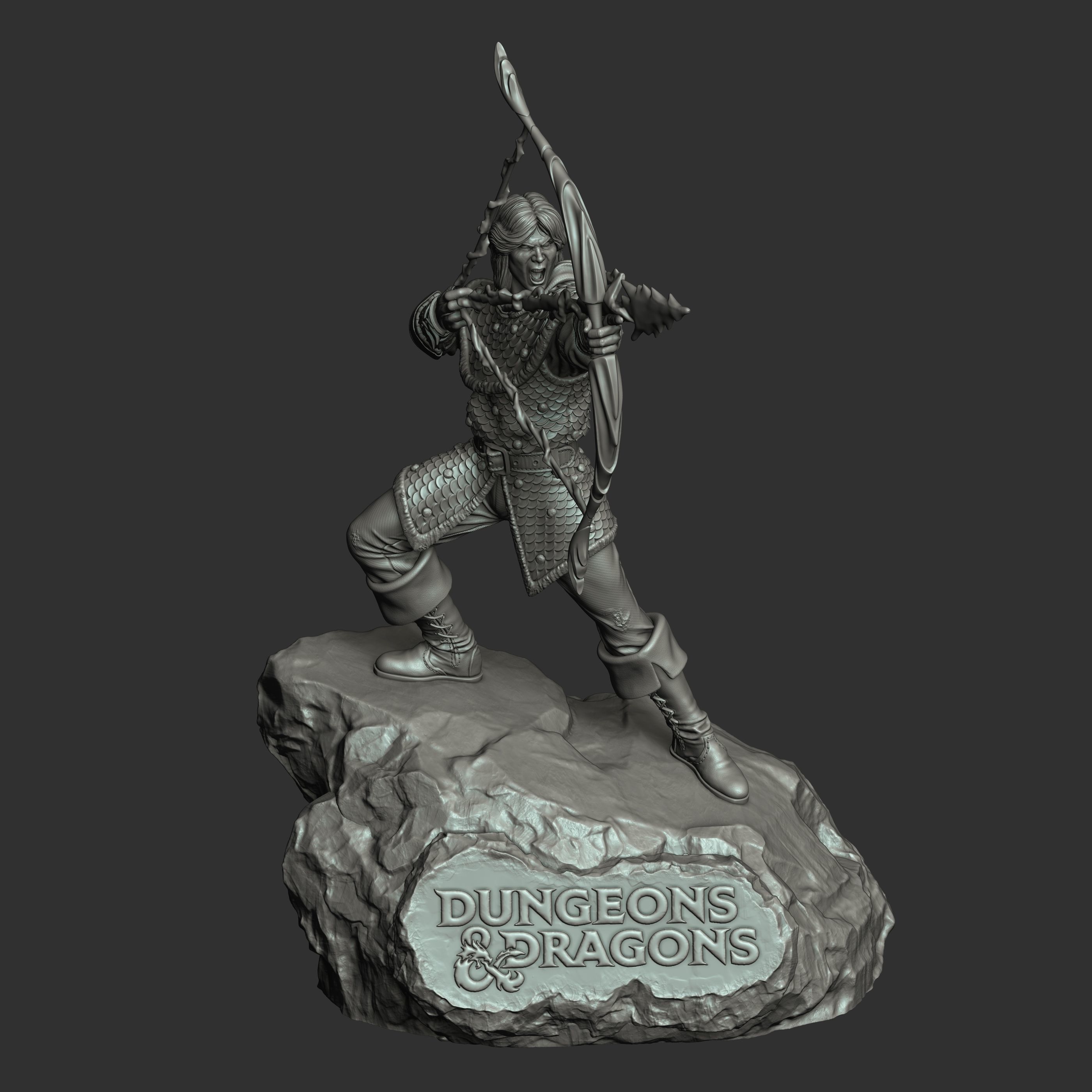 Hank Dungeons and Dragons Animated Fanart Series for 3D Print 3D model ...