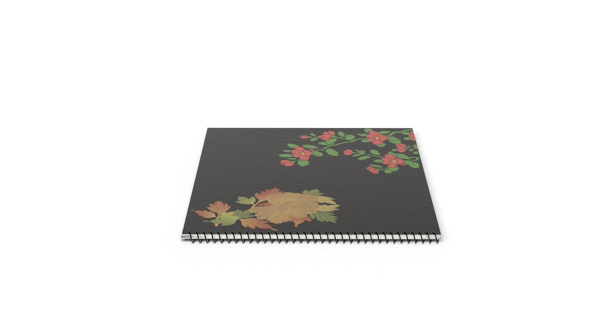 Japanese Style Notebook 3D model | CGTrader