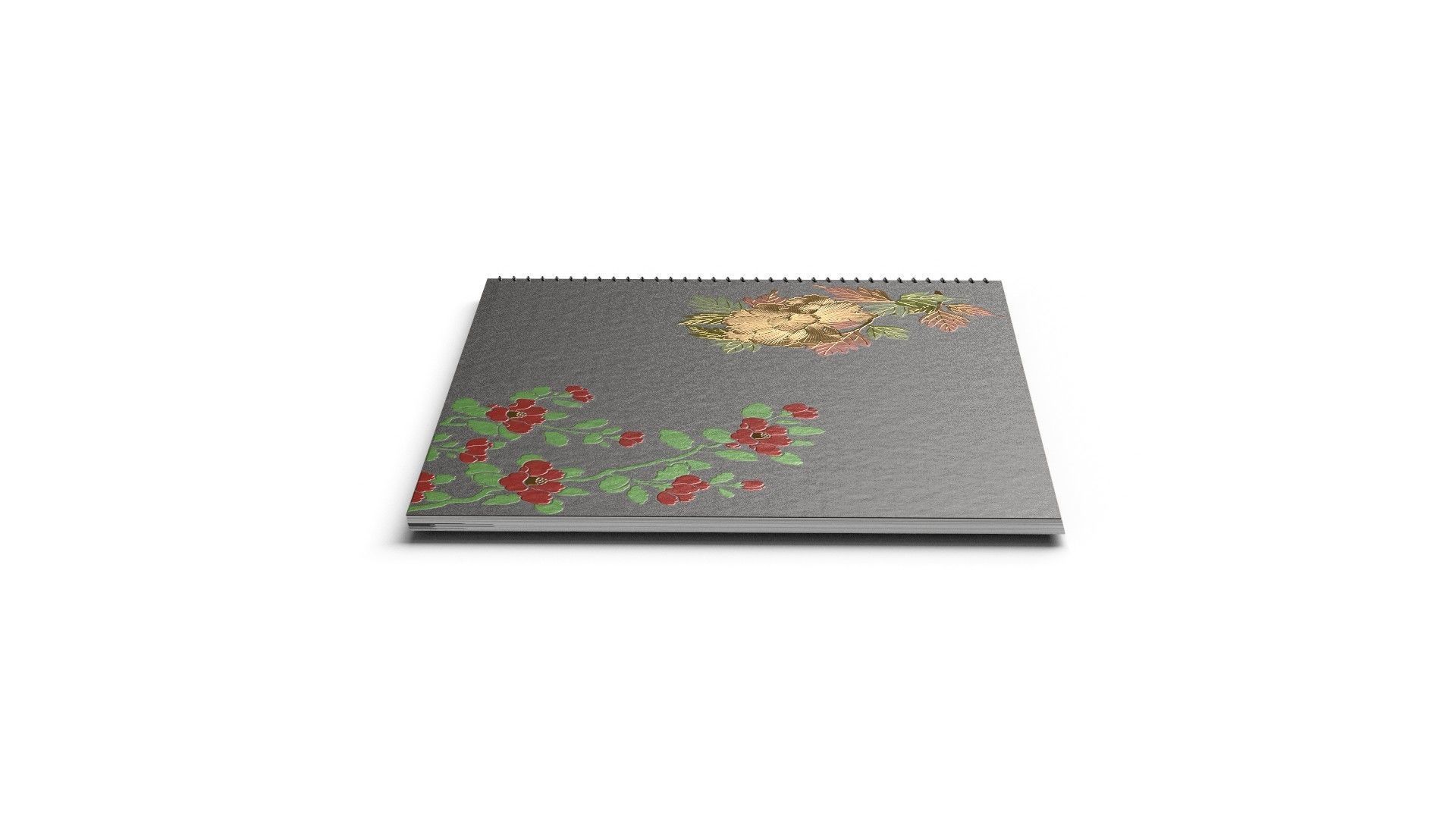 Japanese Style Notebook 3D model | CGTrader
