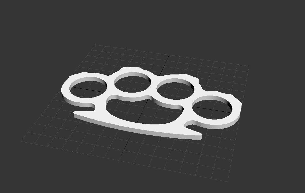 KNUCKLES knuckle fist free 3D model 3D printable | CGTrader