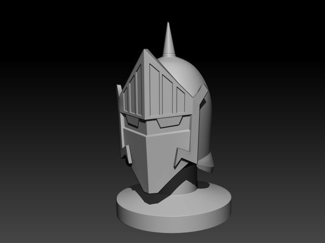 Robin Mask Helmet from Kinnikuman - Printable 3D Model 3D model 3D ...