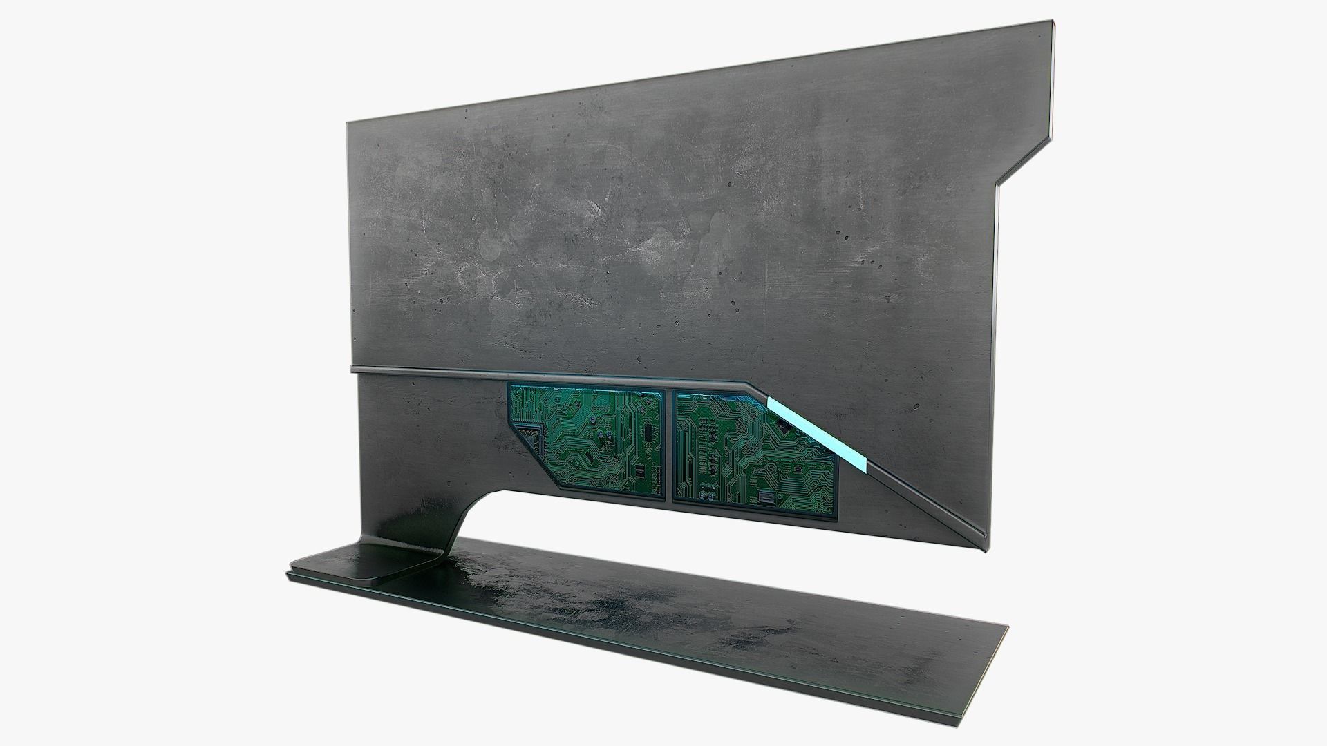 3D model Sci-fi Monitor12 VR / AR / low-poly | CGTrader