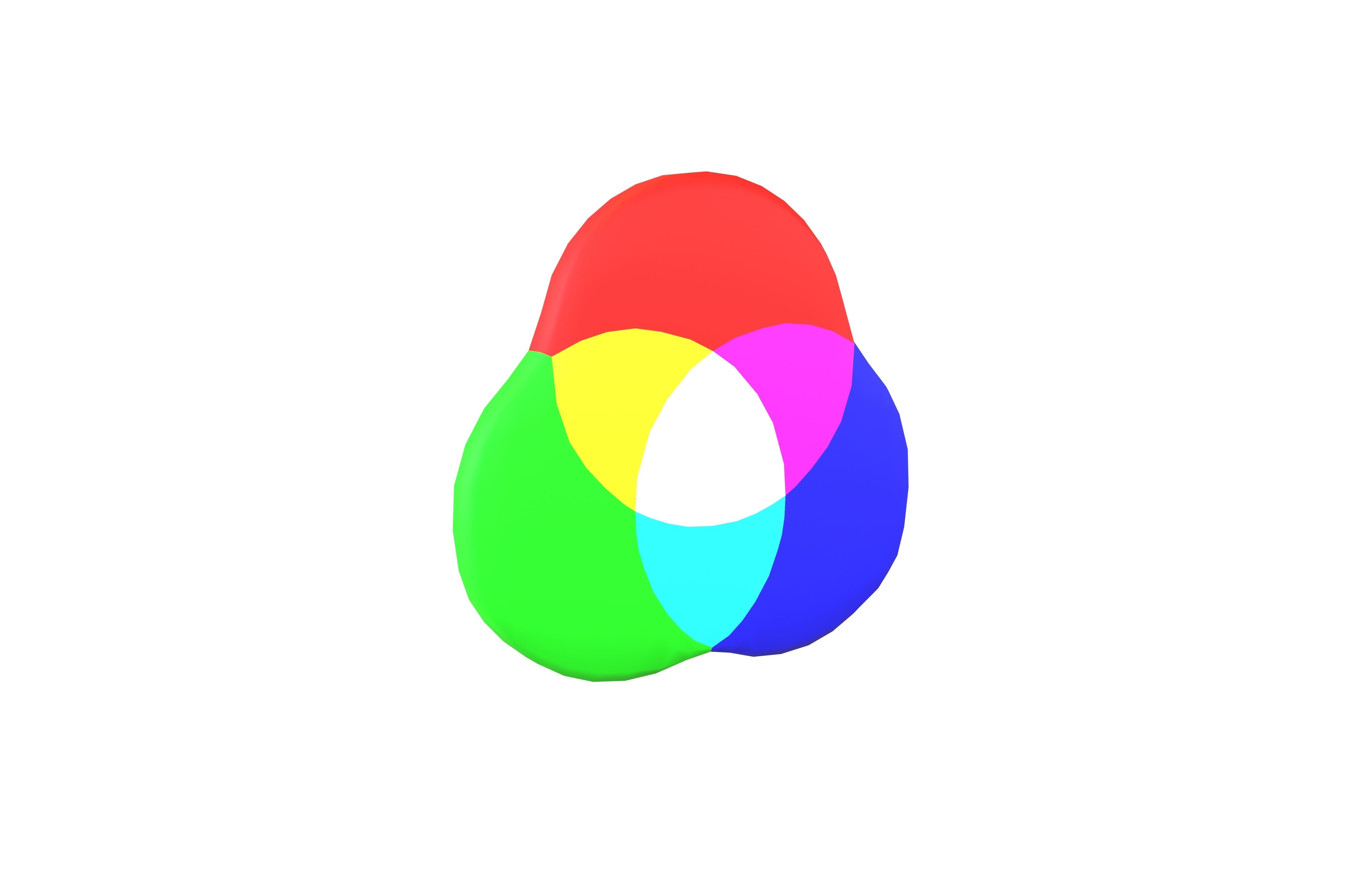 3D model RGB Icon V1 001 VR / AR / low-poly | CGTrader