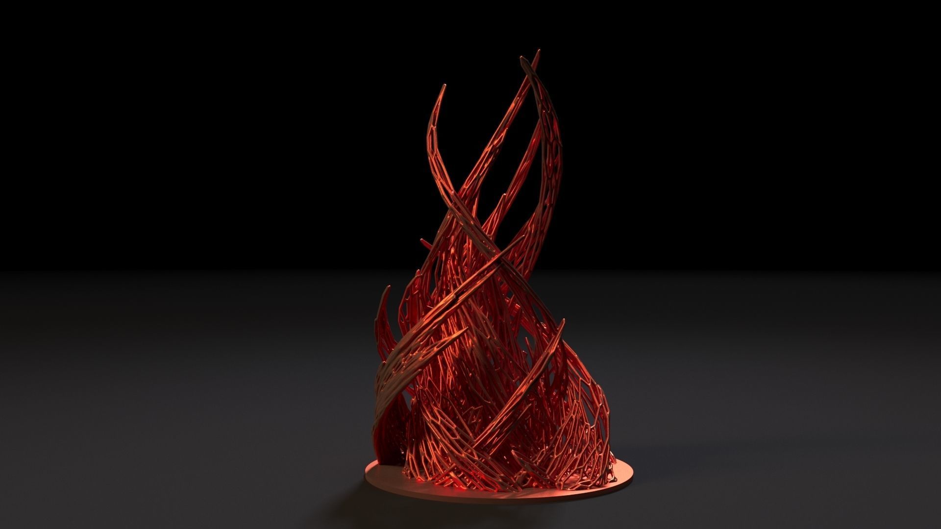 Magic bonfire 3D model 3D printable | CGTrader