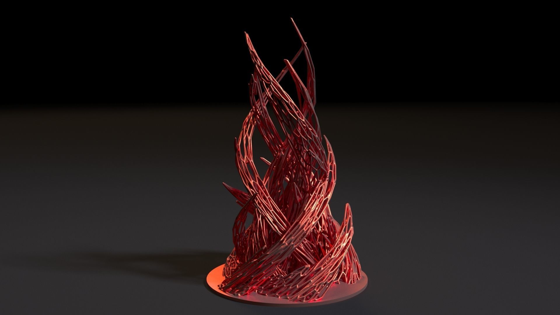 Magic bonfire 3D model 3D printable | CGTrader