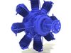 Rotary engine Gnome Monosoupape 3D print ready 3D model 3D printable ...
