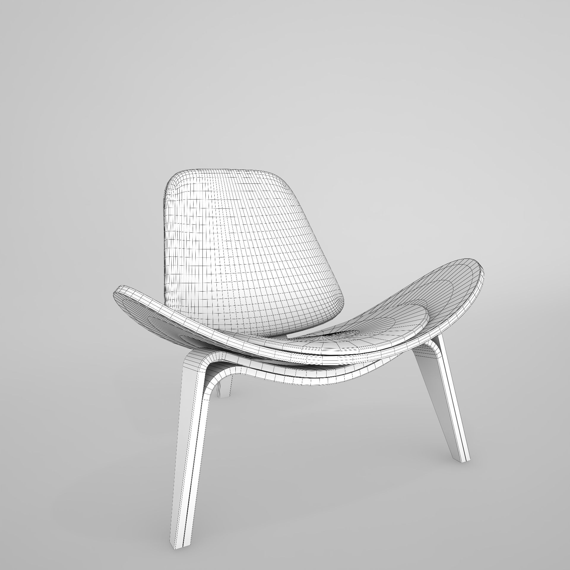Eames Smiley Chair 3D model | CGTrader