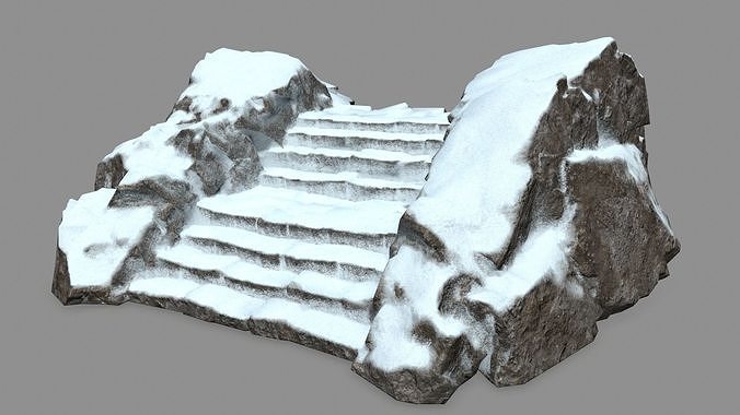 3D model Rock Gate VR / AR / low-poly | CGTrader