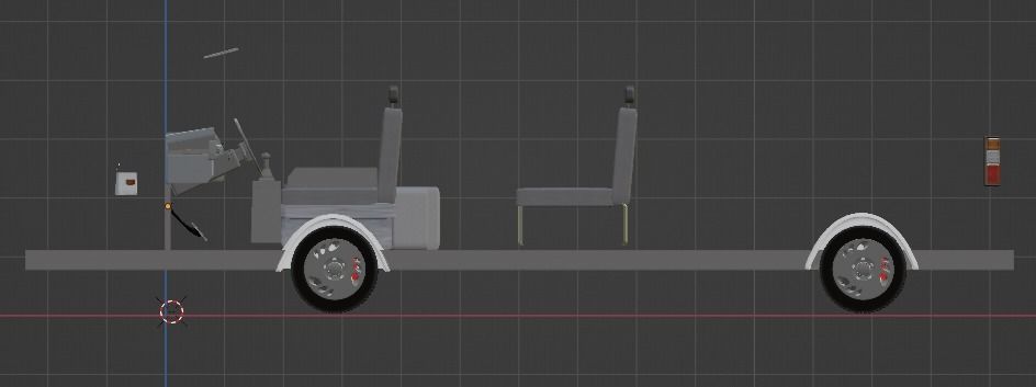 Mitsubishi L300 Inner and Outer Half 3d drawing 3D model | CGTrader