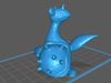 Lapras pokemon 3D print model 3D model 3D printable | CGTrader