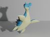 Lapras pokemon 3D print model 3D model 3D printable | CGTrader