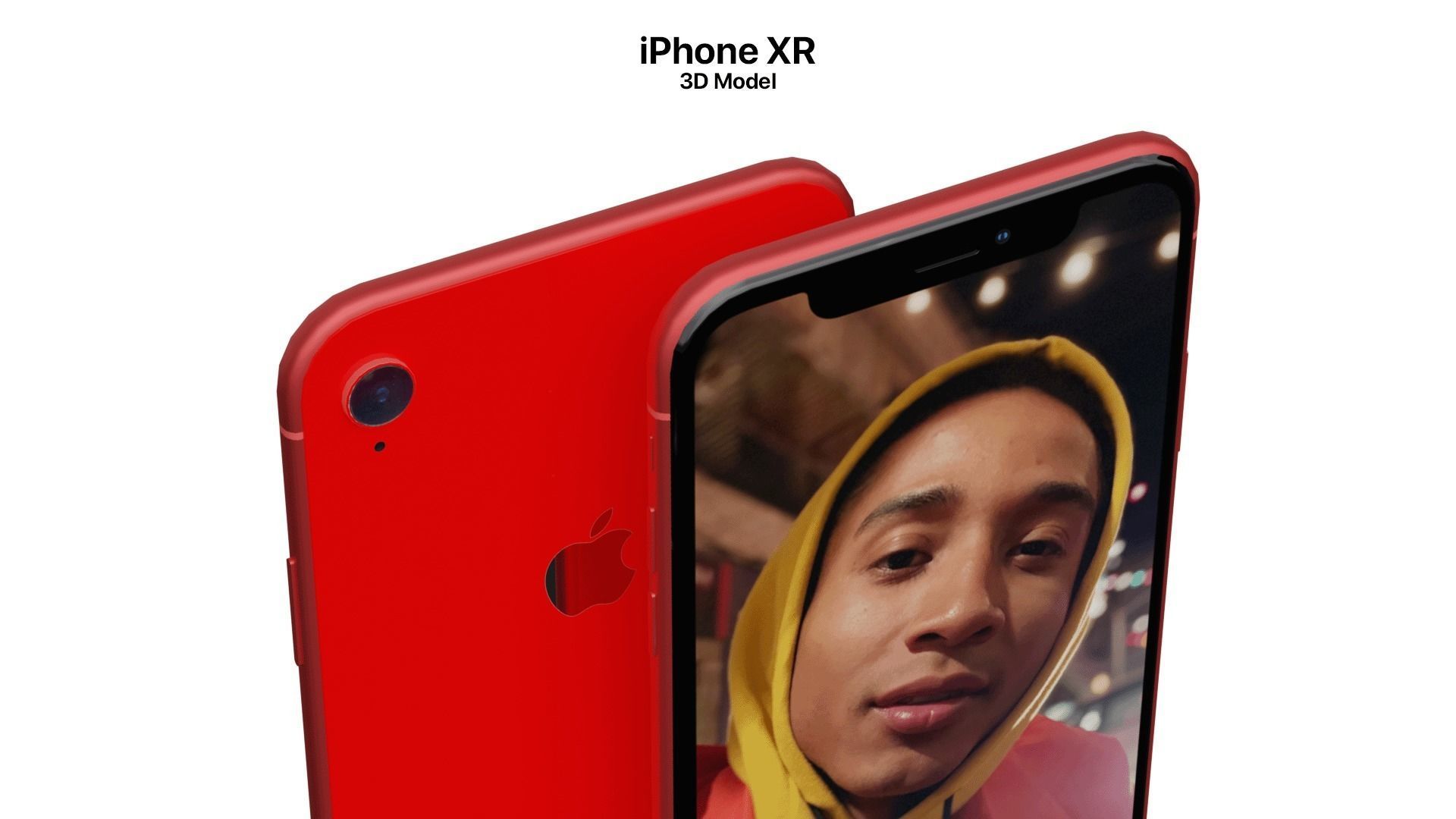 3D model iPhone XR 3D model VR / AR / low-poly | CGTrader