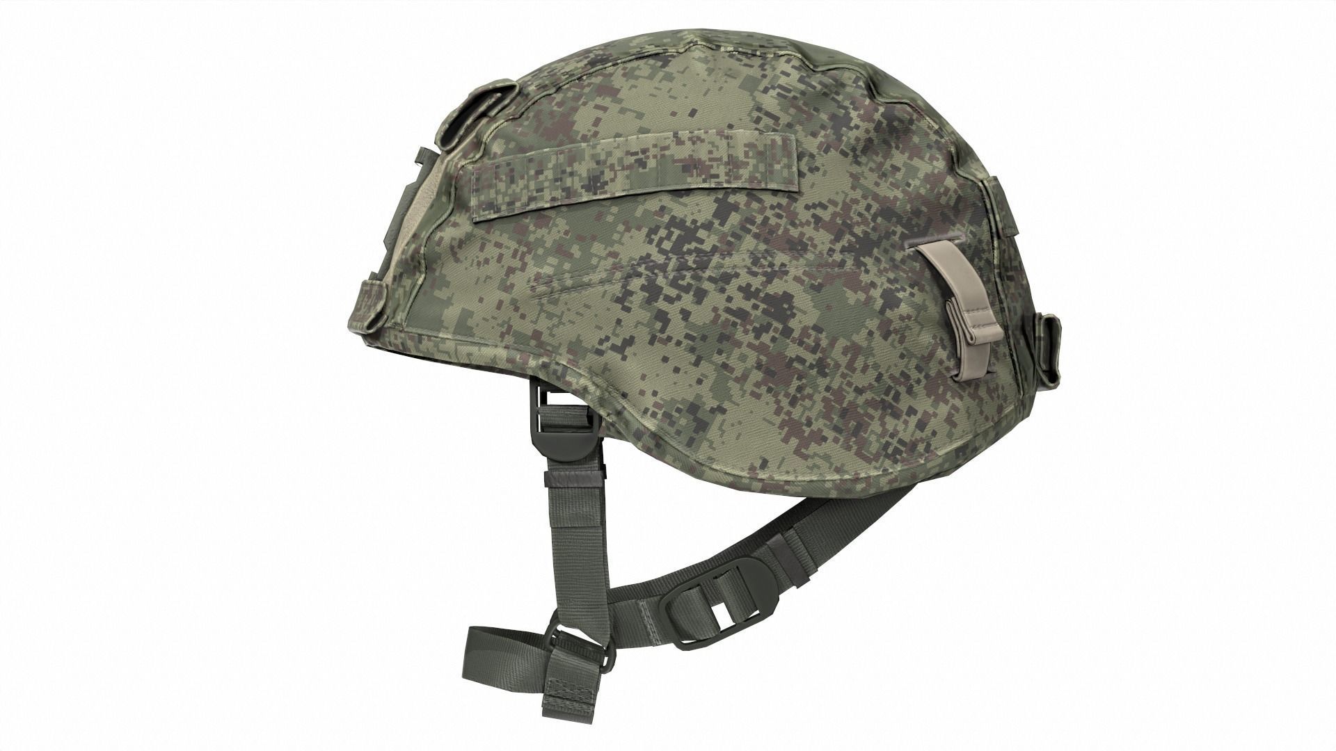 3D model Russian 6B47 Ratnik Helmet with Open Cover VR / AR / low-poly ...