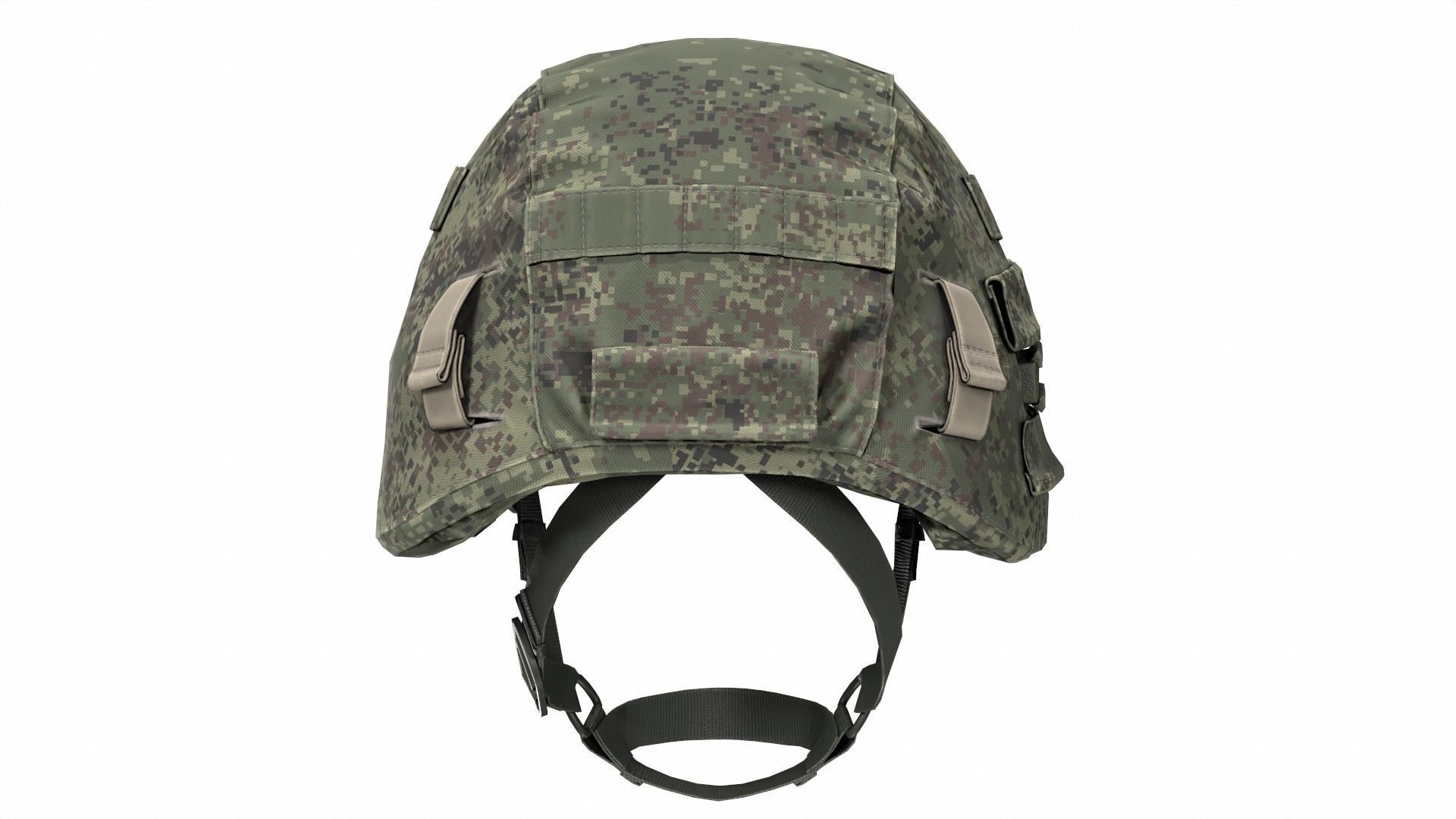 3D model Russian 6B47 Ratnik Helmet with Open Cover VR / AR / low-poly ...