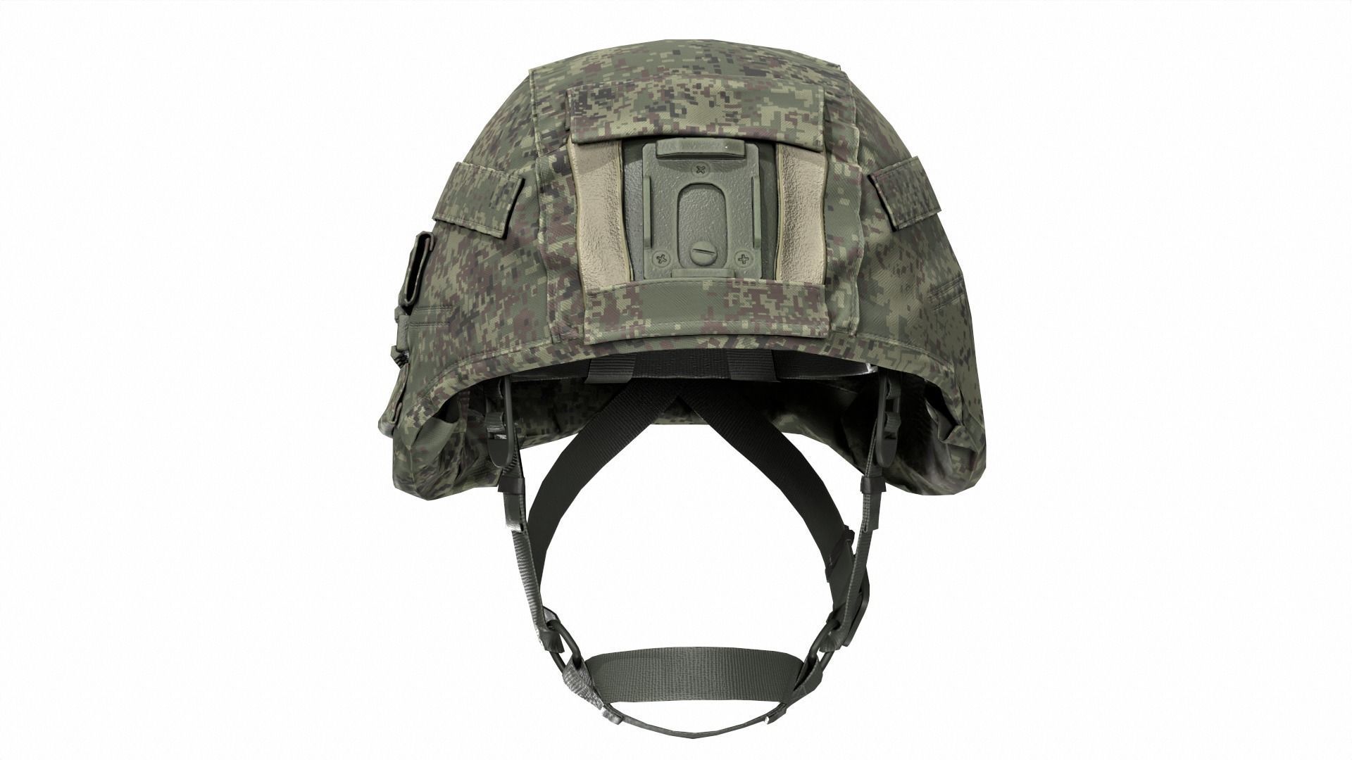 3D model Russian 6B47 Ratnik Helmet with Open Cover VR / AR / low-poly ...