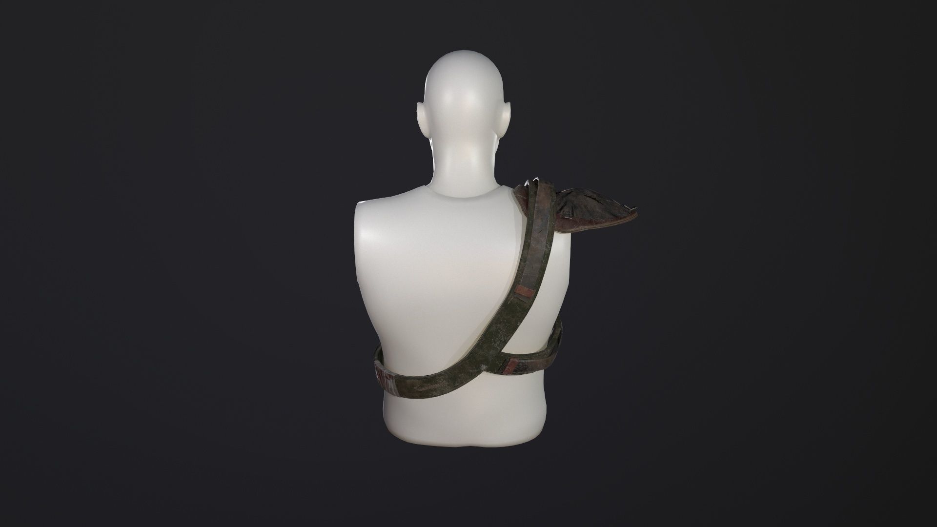 3D model Leather Shoulder Pads PBR VR / AR / low-poly | CGTrader