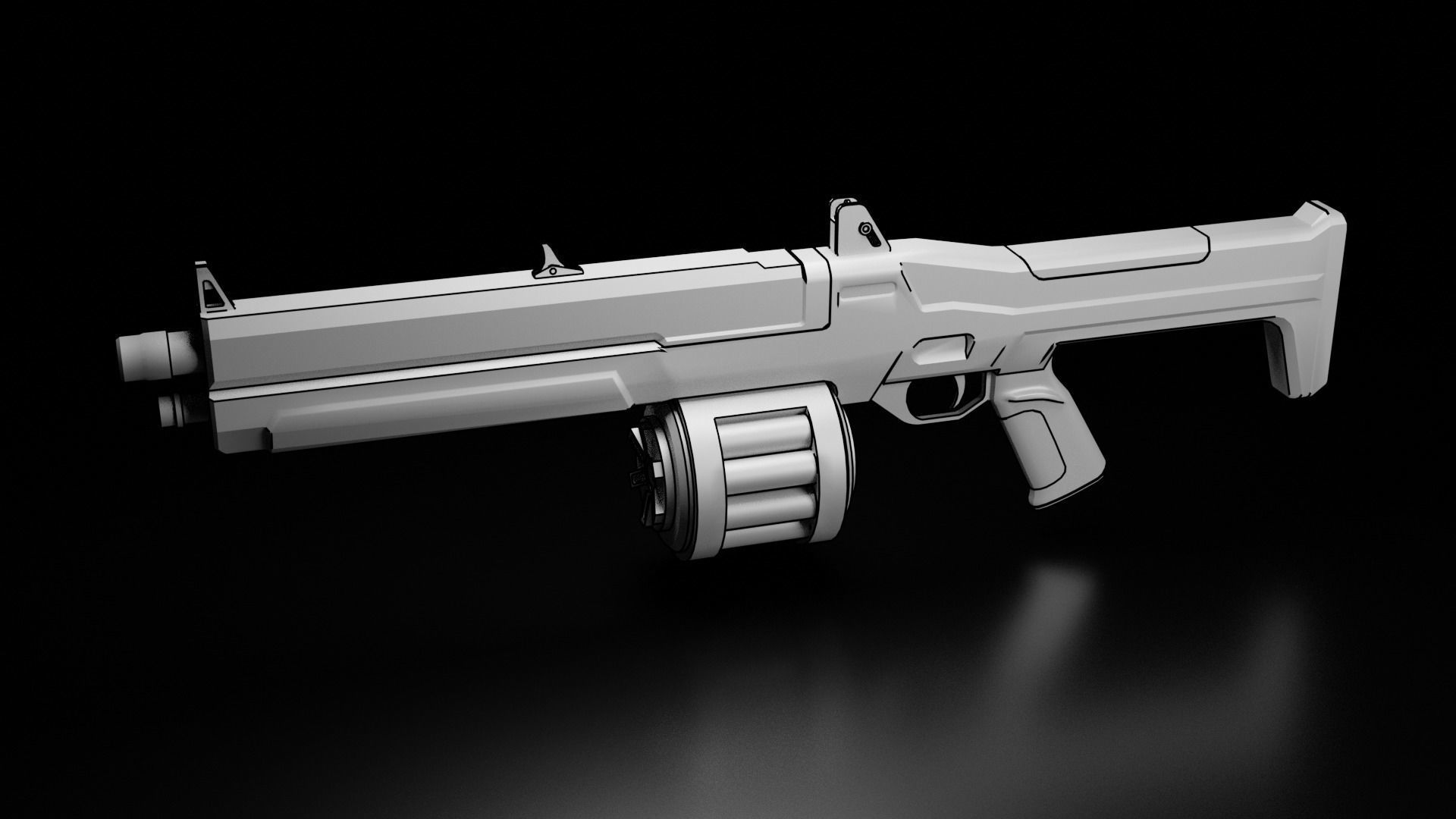 Valorant Judge free VR / AR / low-poly 3D model | CGTrader