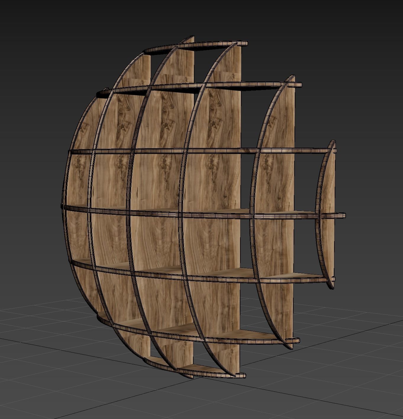 Shelf sphere 3D model | CGTrader