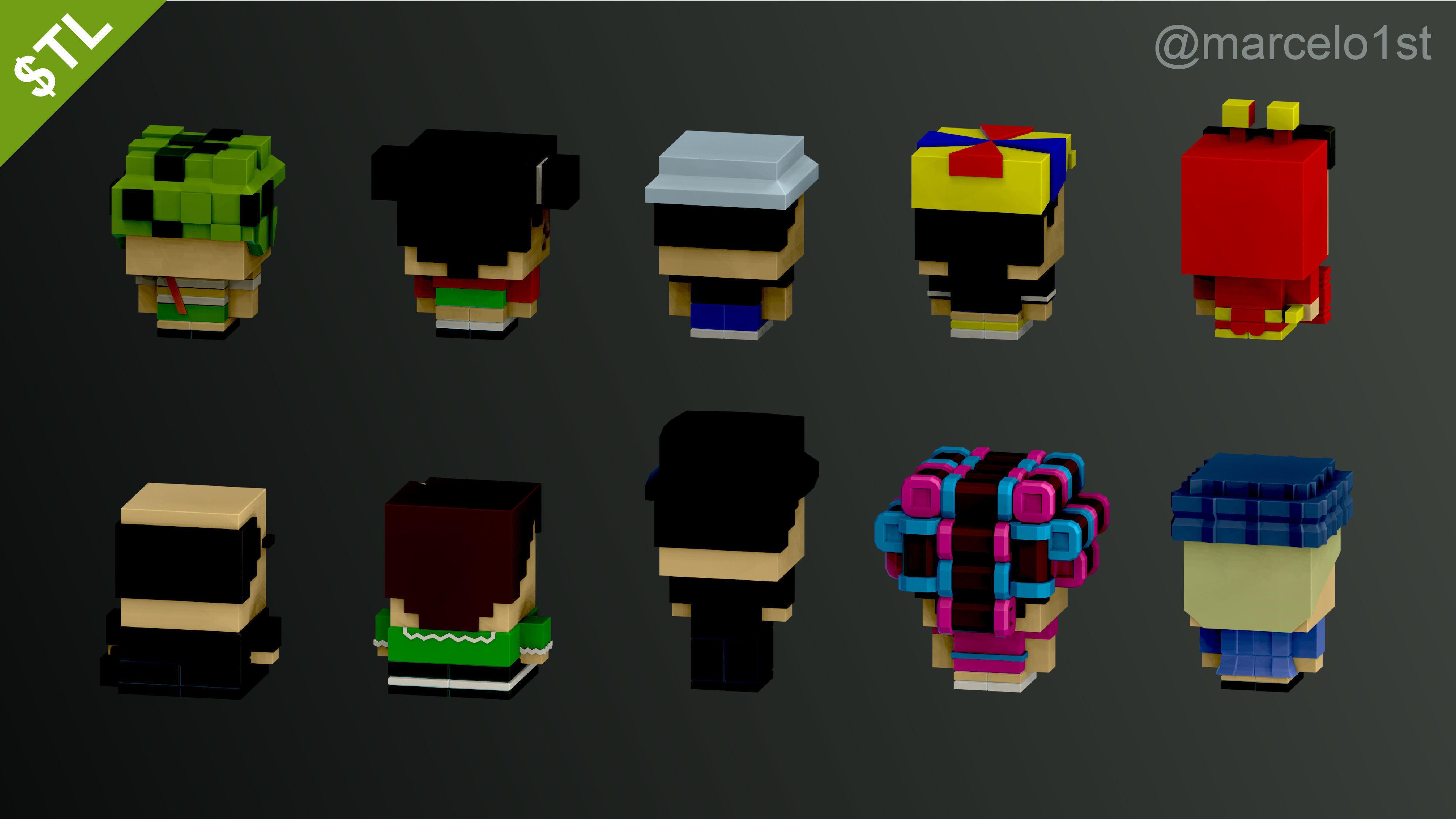 CUBES Chaves - Complete 3D model 3D printable | CGTrader