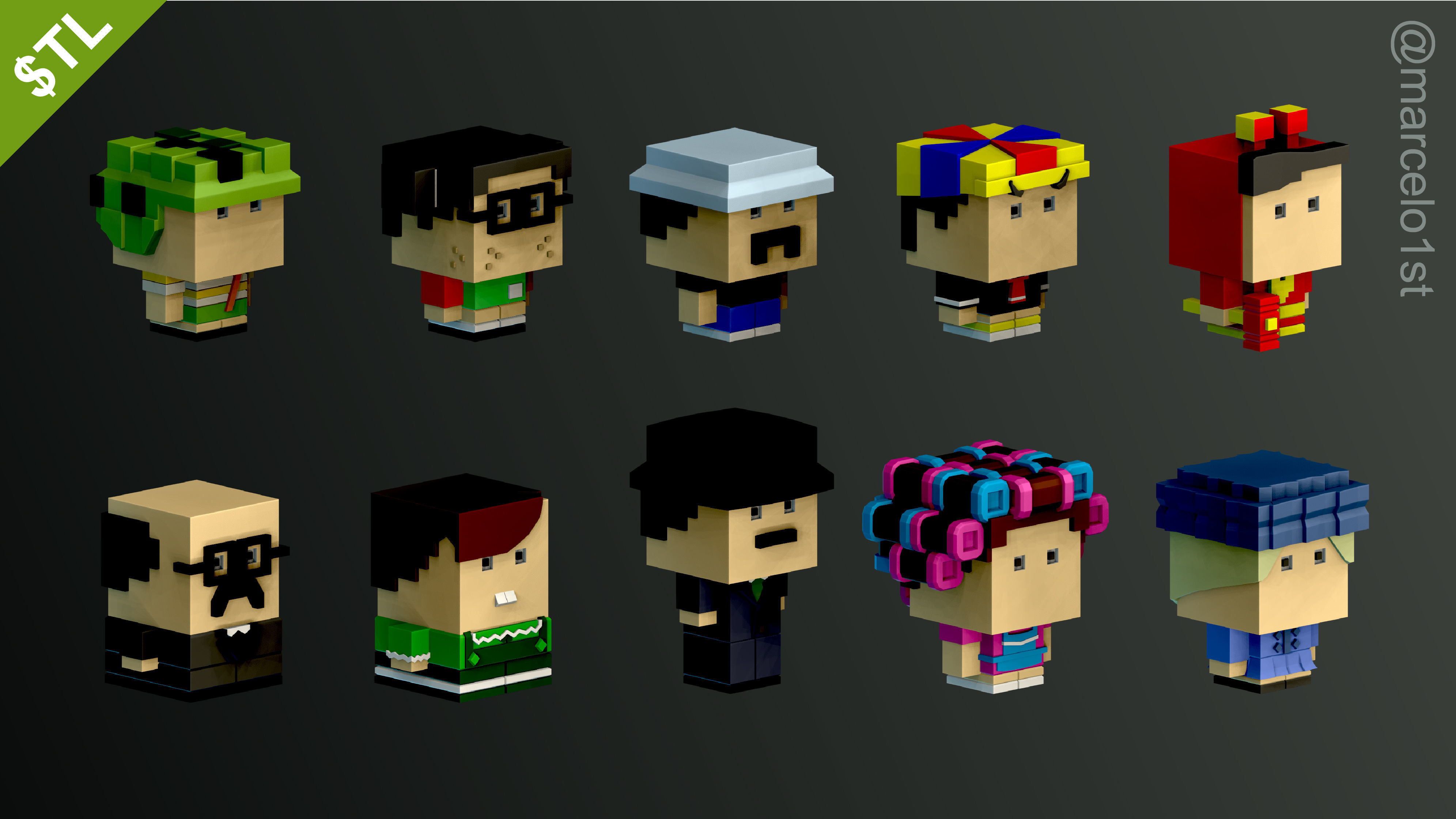 CUBES Chaves - Complete 3D model 3D printable | CGTrader