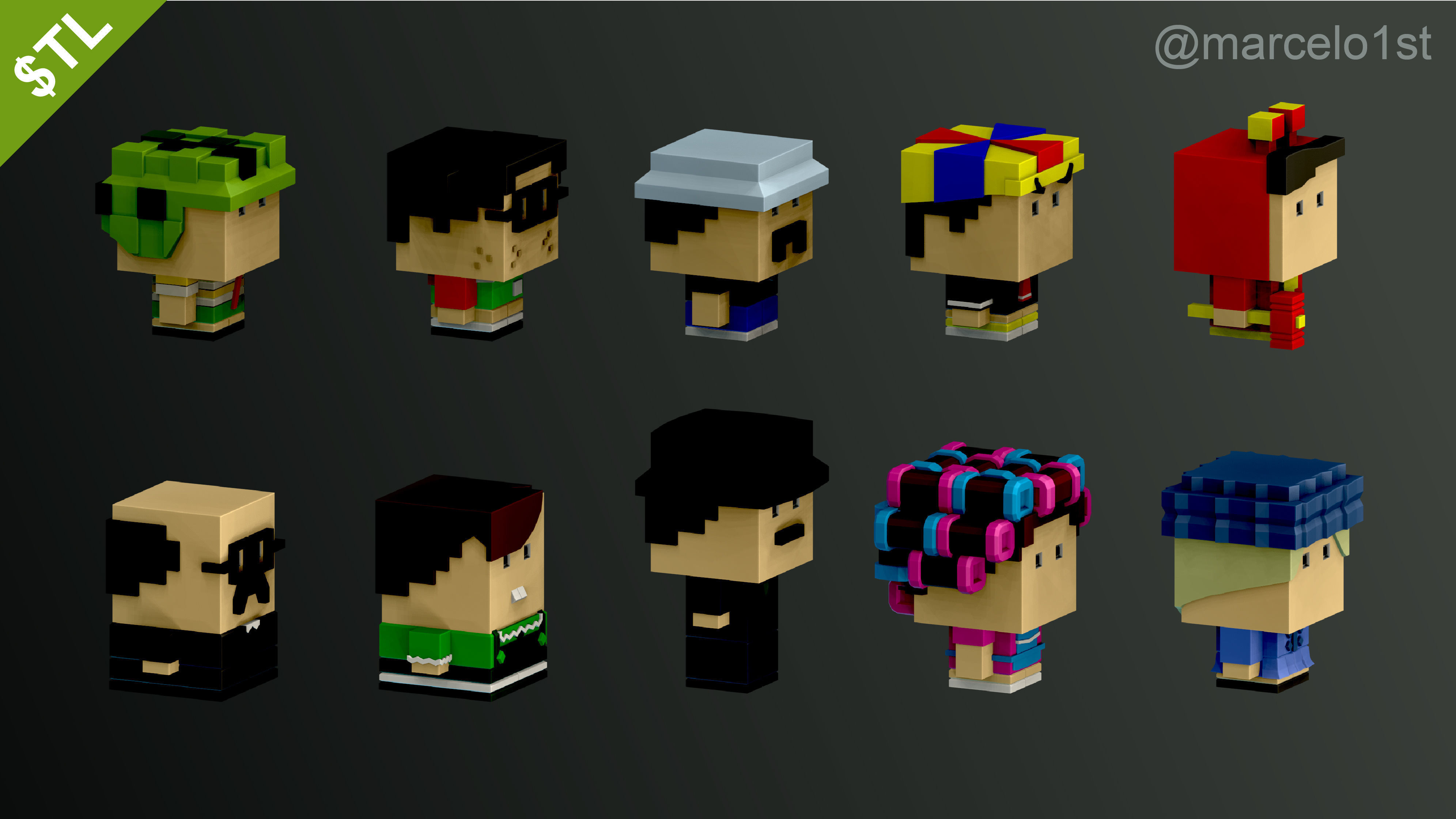 CUBES Chaves - Complete 3D model 3D printable | CGTrader