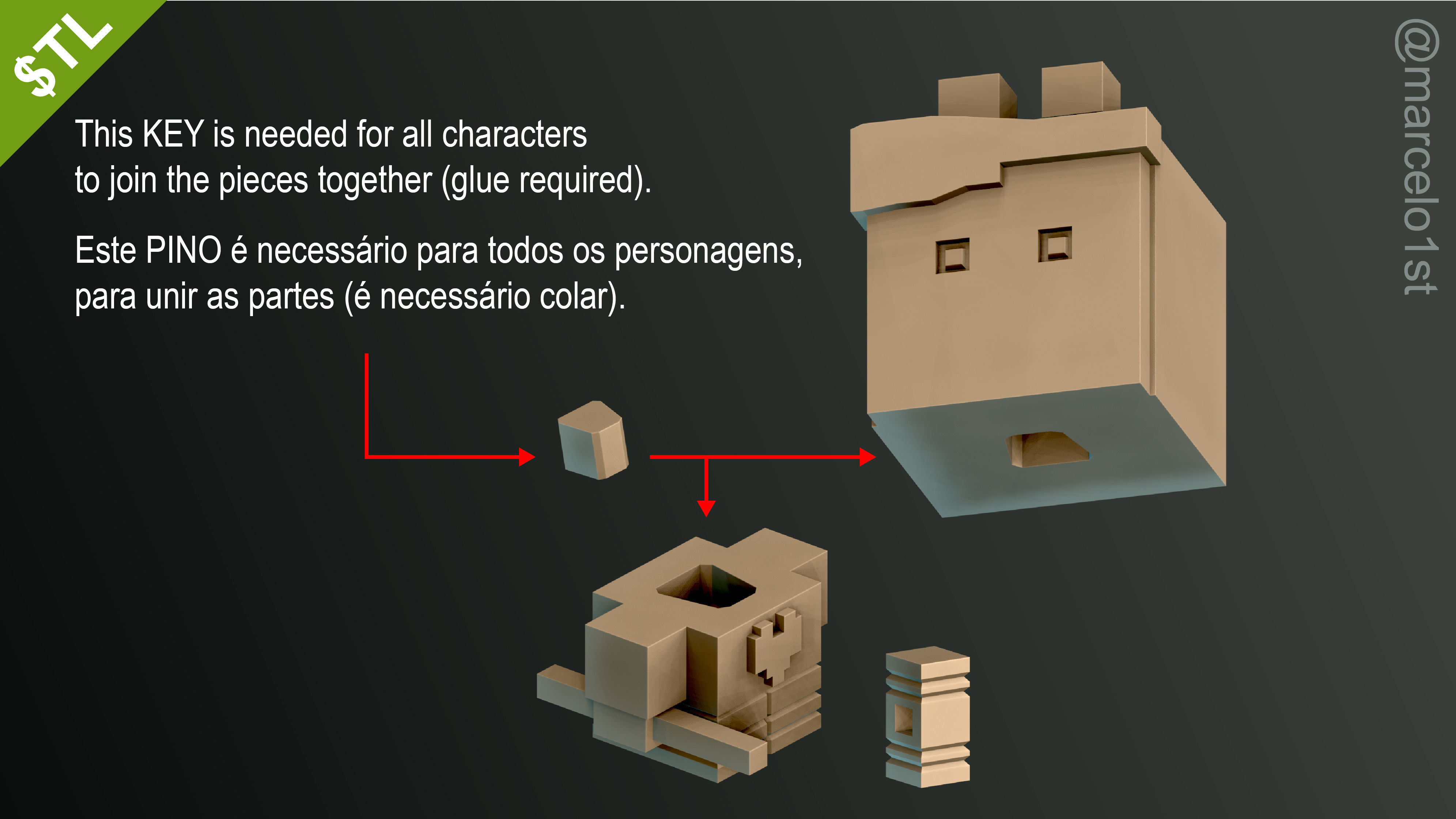 CUBES Chaves - Complete 3D model 3D printable | CGTrader