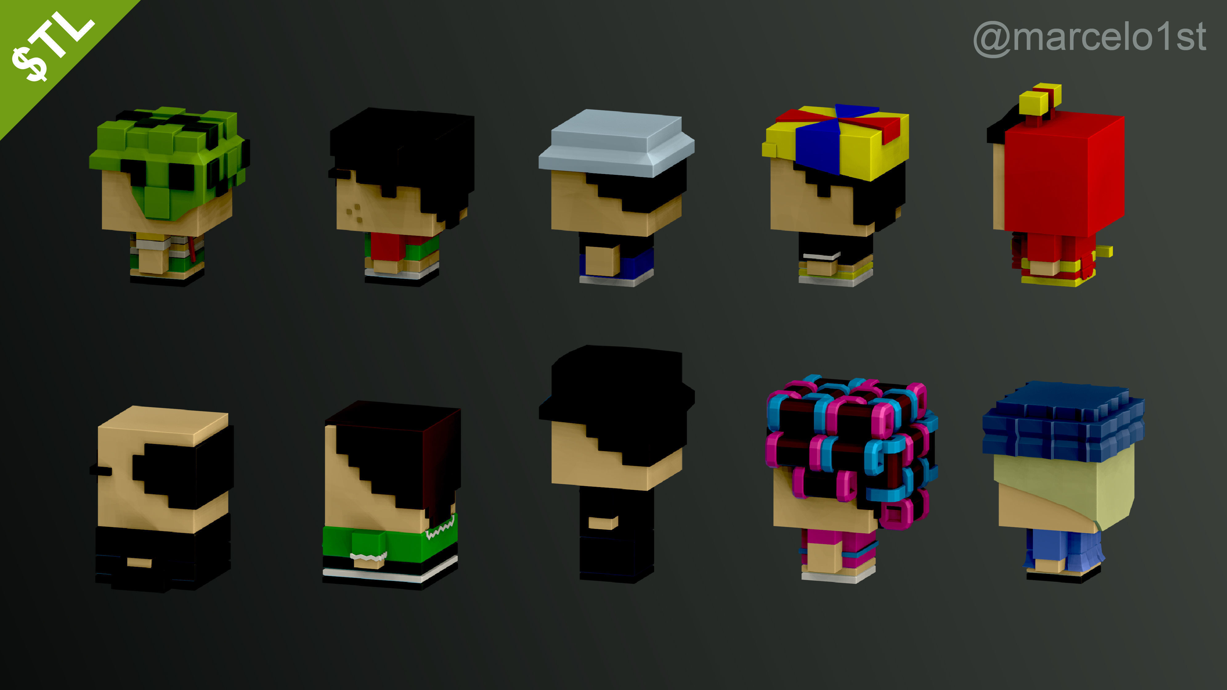 CUBES Chaves - Complete 3D model 3D printable | CGTrader