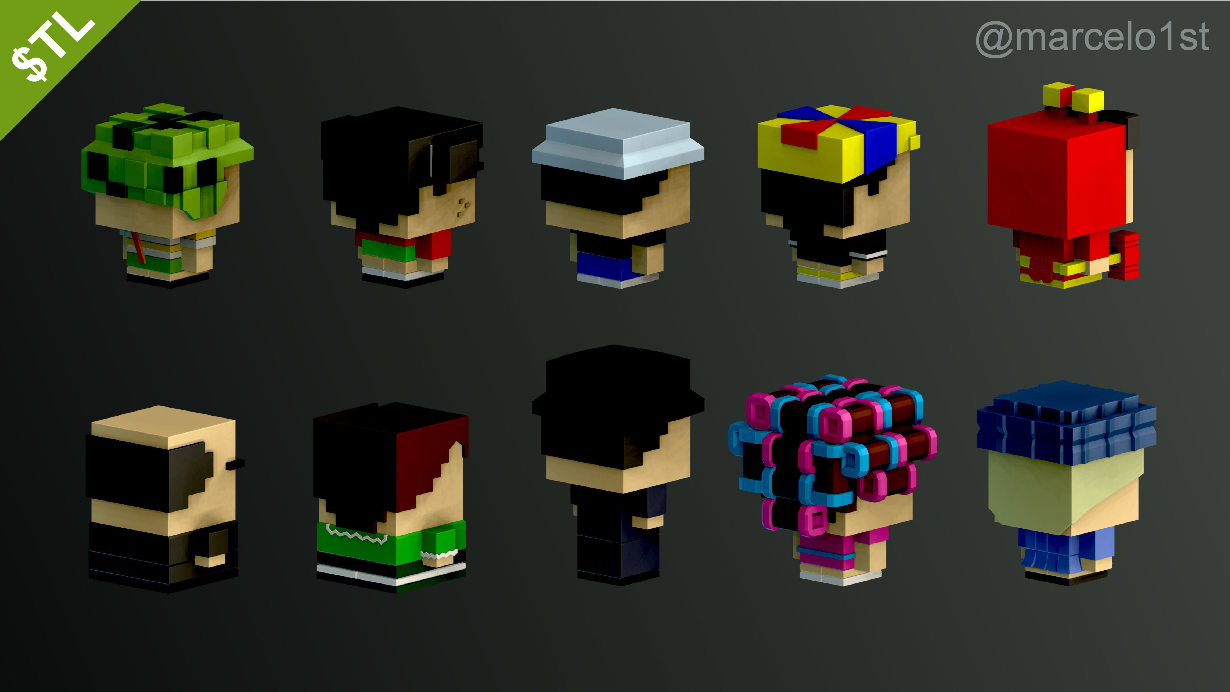 CUBES Chaves - Complete 3D model 3D printable | CGTrader