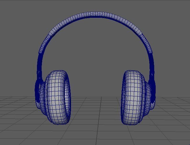 3D model Headphone pair of headphones VR / AR / low-poly | CGTrader