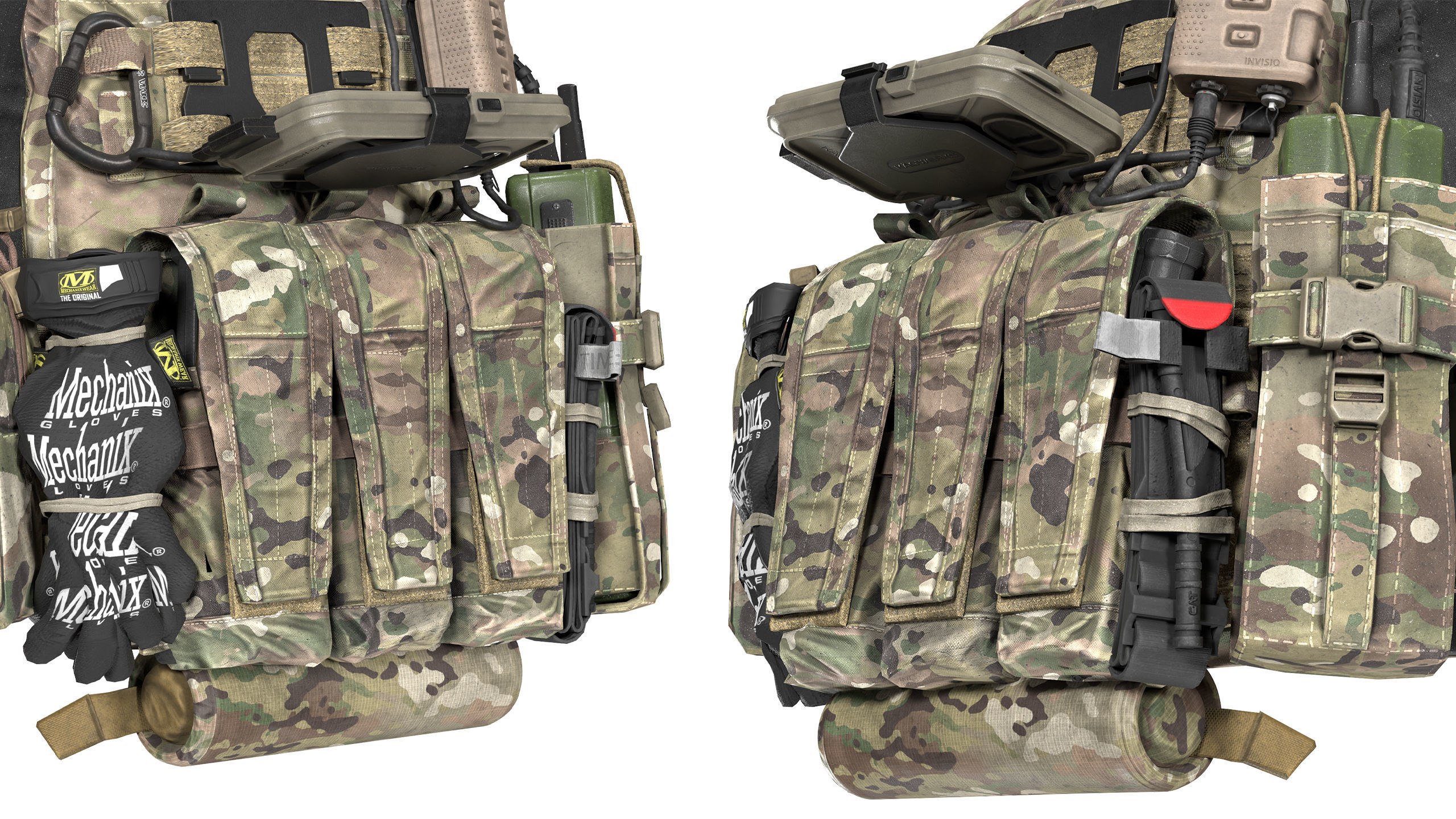 3D model AVS PLATE CARRIER V2 VR / AR / low-poly | CGTrader