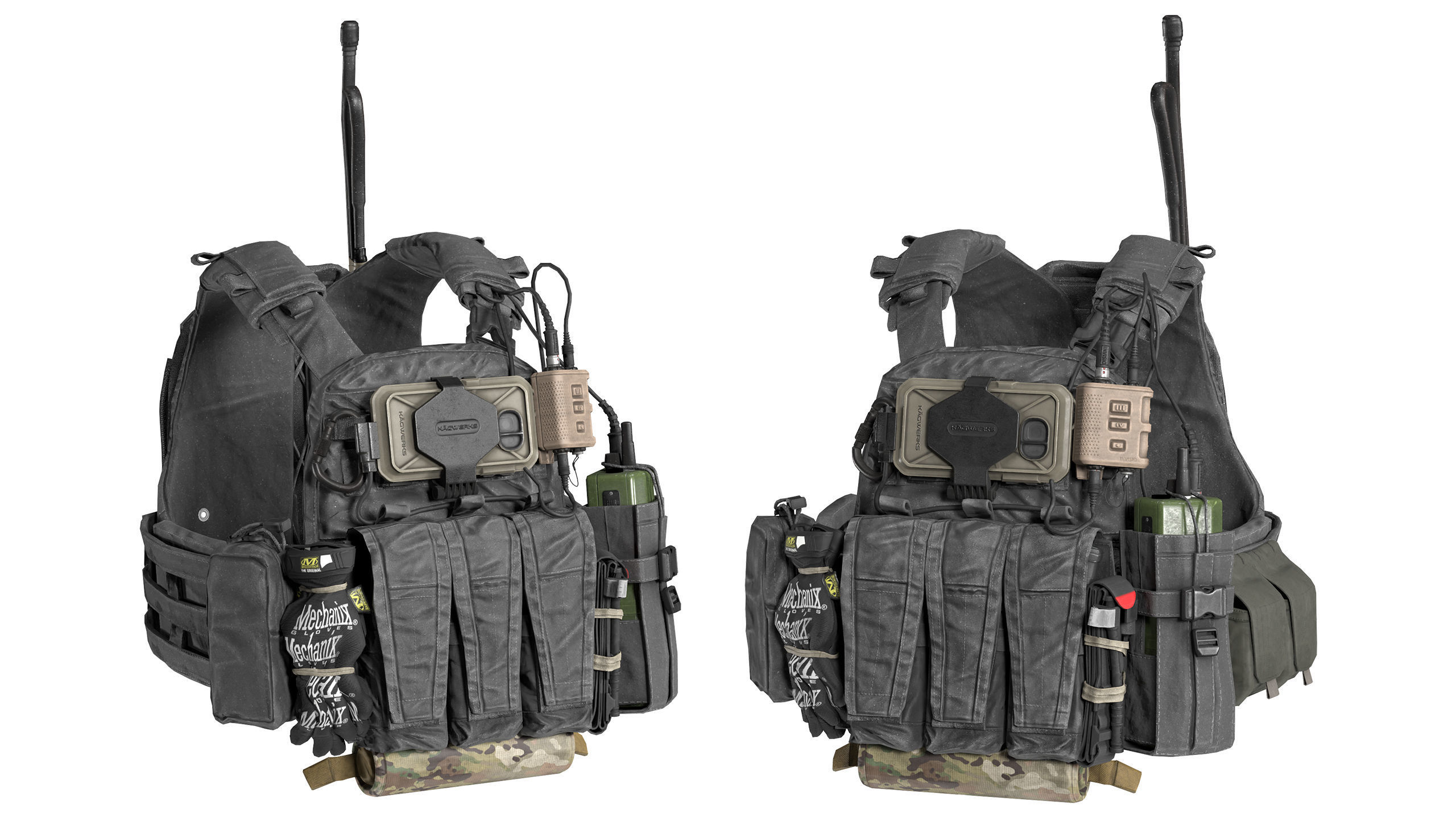 3D model AVS PLATE CARRIER V2 VR / AR / low-poly | CGTrader